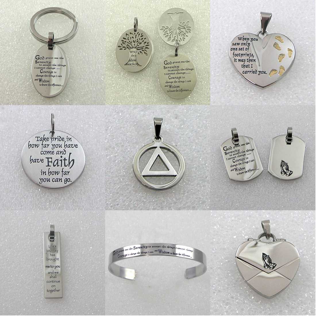 Alcoholics Anonymous AA Medallions & Al-Anon Medallions Engraved $7.50 ...